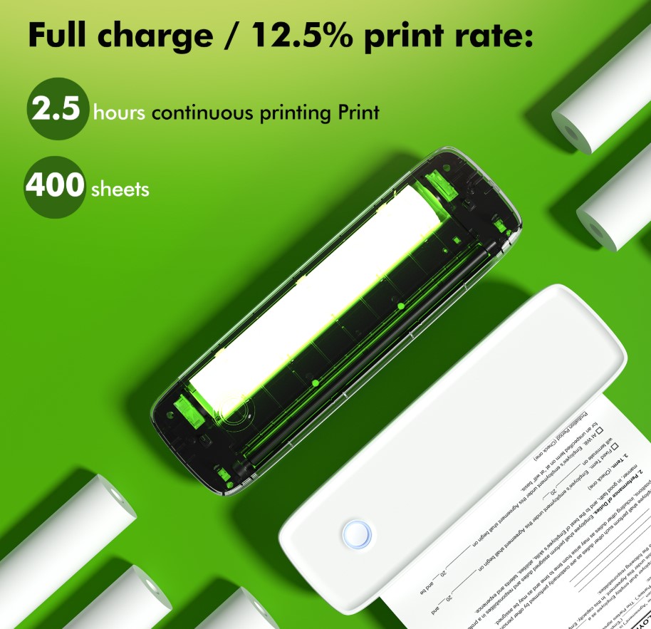 Pix Portable A4 Mini Thermal Printer Price In Bangladesh