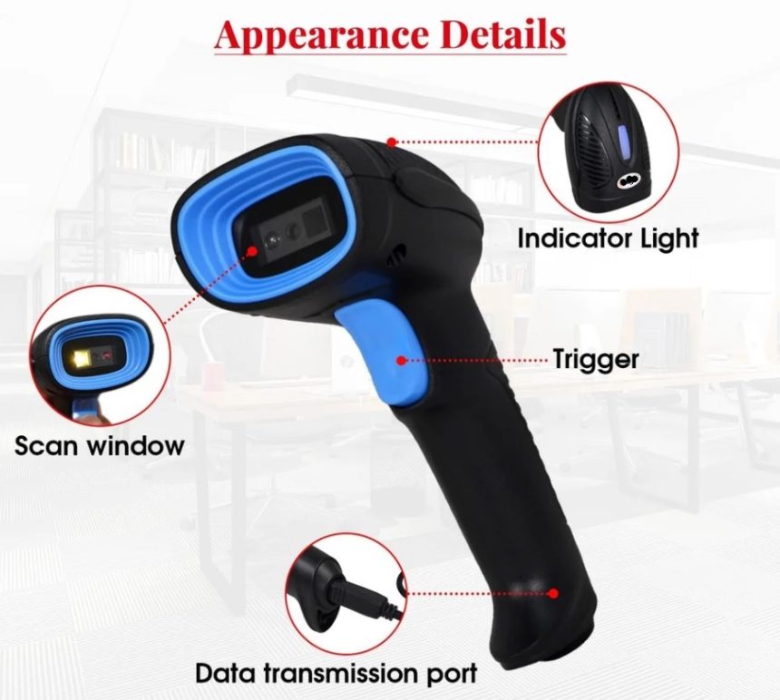 SUNLUX XL-2600 2D DESKTOP BARCODE SCANNER Price In BD