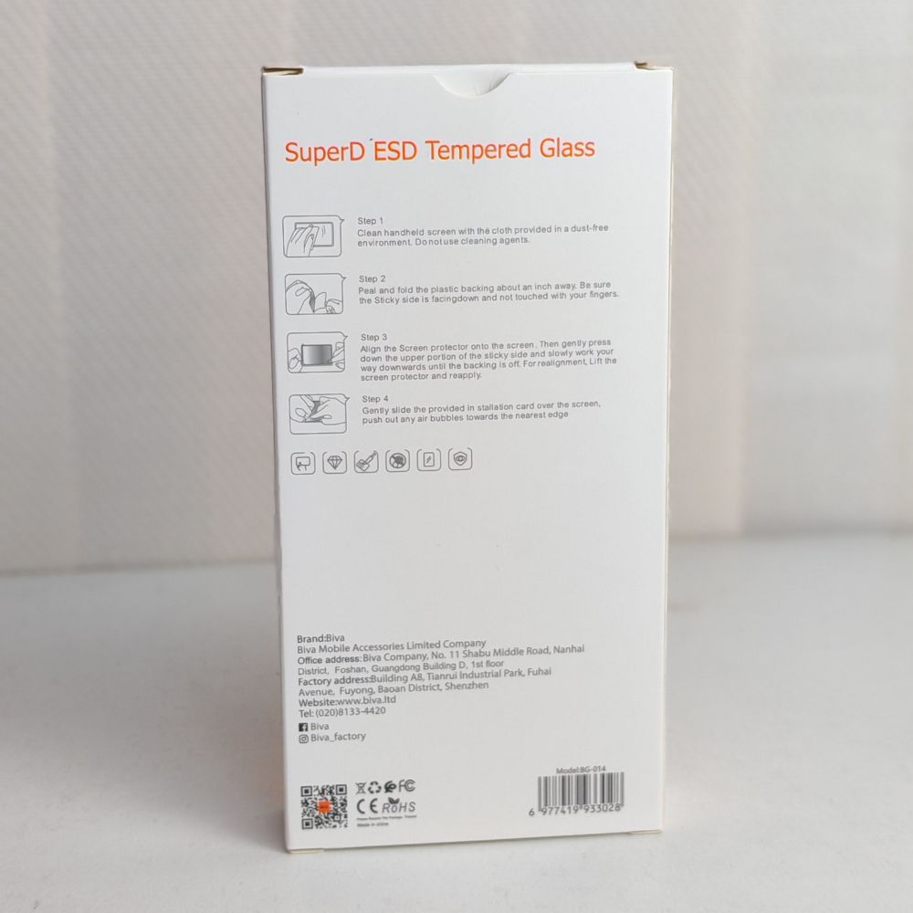 Biva 9H SuperD ESD Tempered Glass for iPhone 17 Series